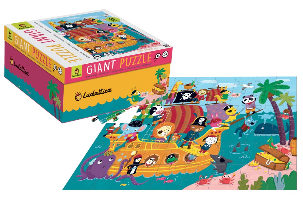 GIANT PUZZLE BATEAU PIRATE